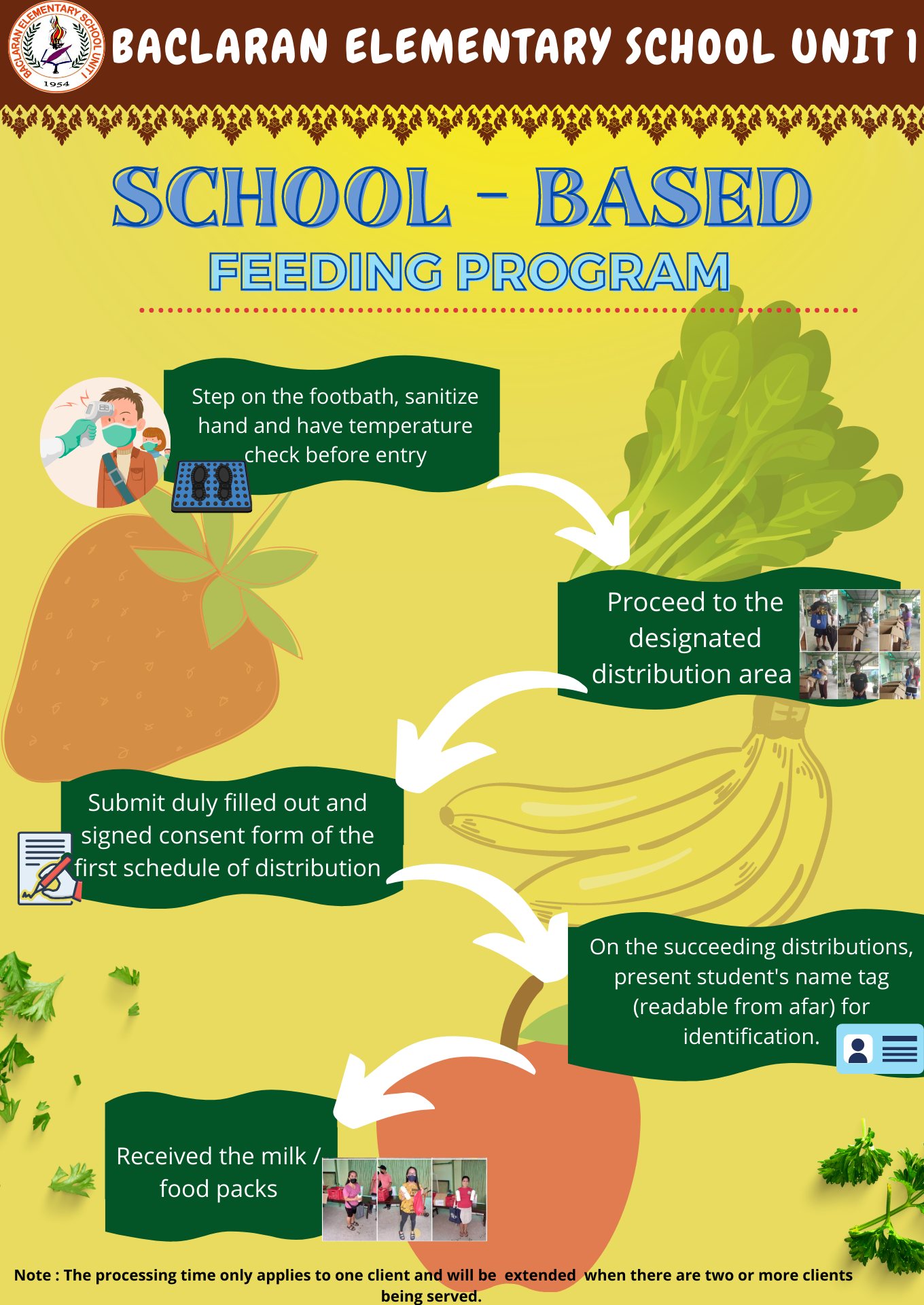 Feeding Program | Baclaran Elementary School Unit 1